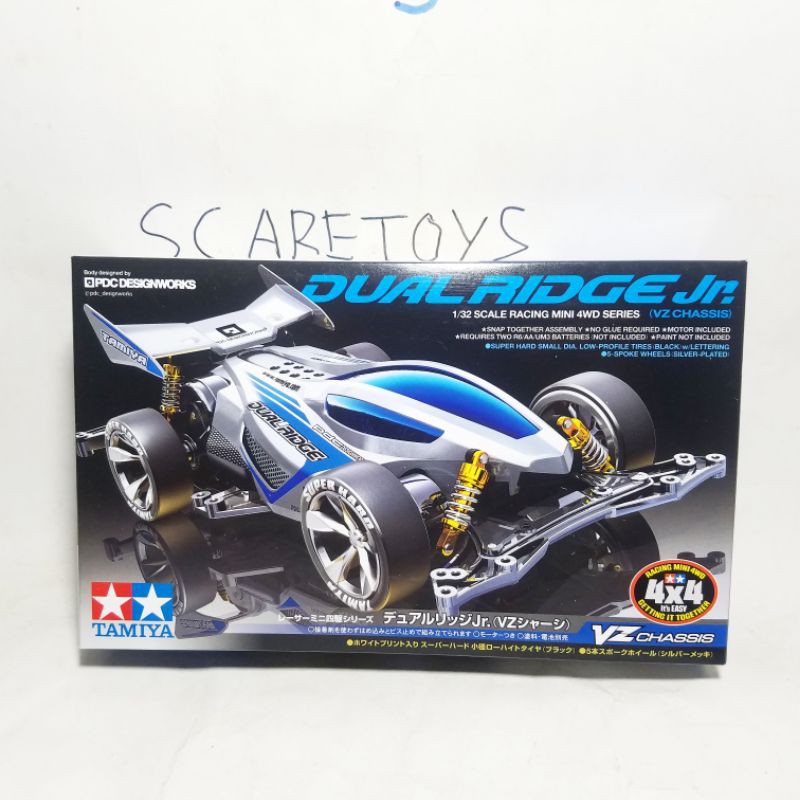 Jual Tamiya Lets & Go Dual Ridge JR VZ Chassis 4x4 | Shopee Indonesia