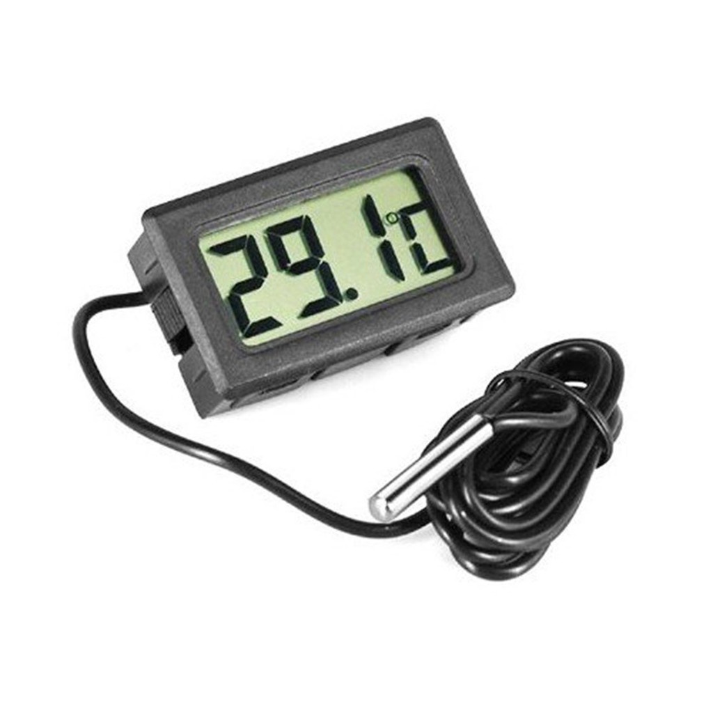 Jual Digital Mini Termometer dengan kabel Probe untuk Kandang Reptil ...