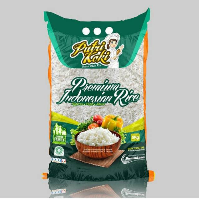 Jual BERAS PUTRI KOKI PREMIUM 5KG | Shopee Indonesia