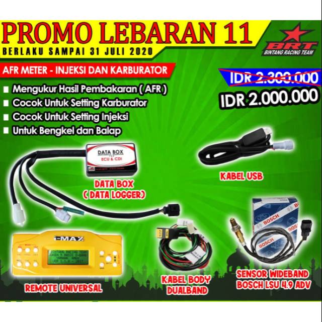 Jual AFR Meter Injeksi dan Karburator | Shopee Indonesia