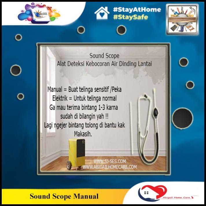 Jual Sound Scope Alat Deteksi Kebocoran Air Pada Dinding Lantai Rumah ...
