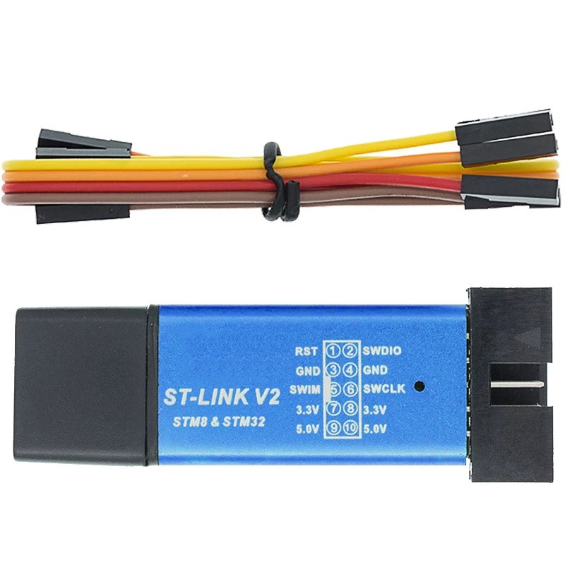Jual St Link Stlink St Link V2 Mini Stm8 Stm32 Downloader Programmer Shopee Indonesia
