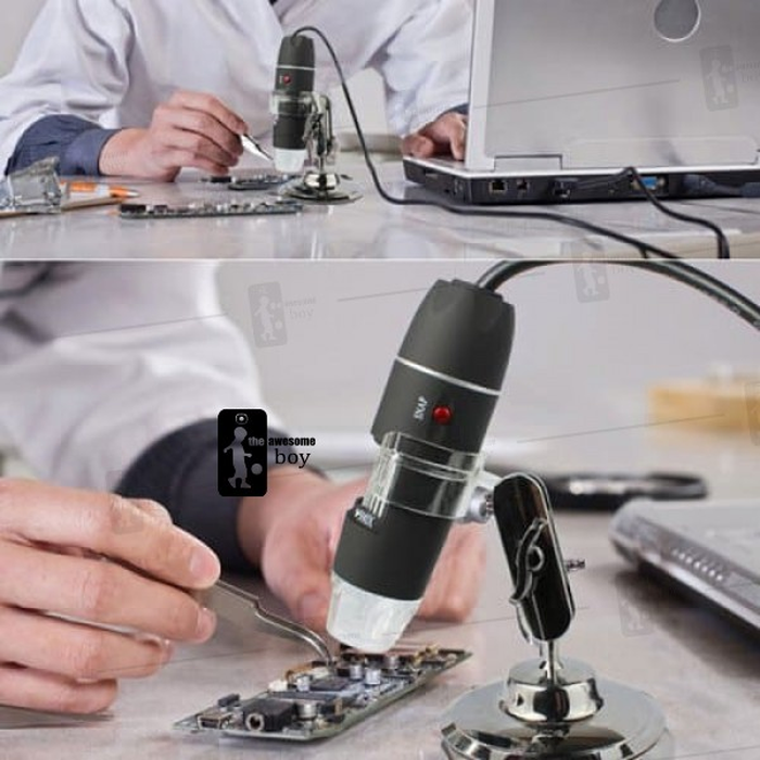 Jual Digital Microscope 1600x USB Digital Mikroskop Windows Android ...