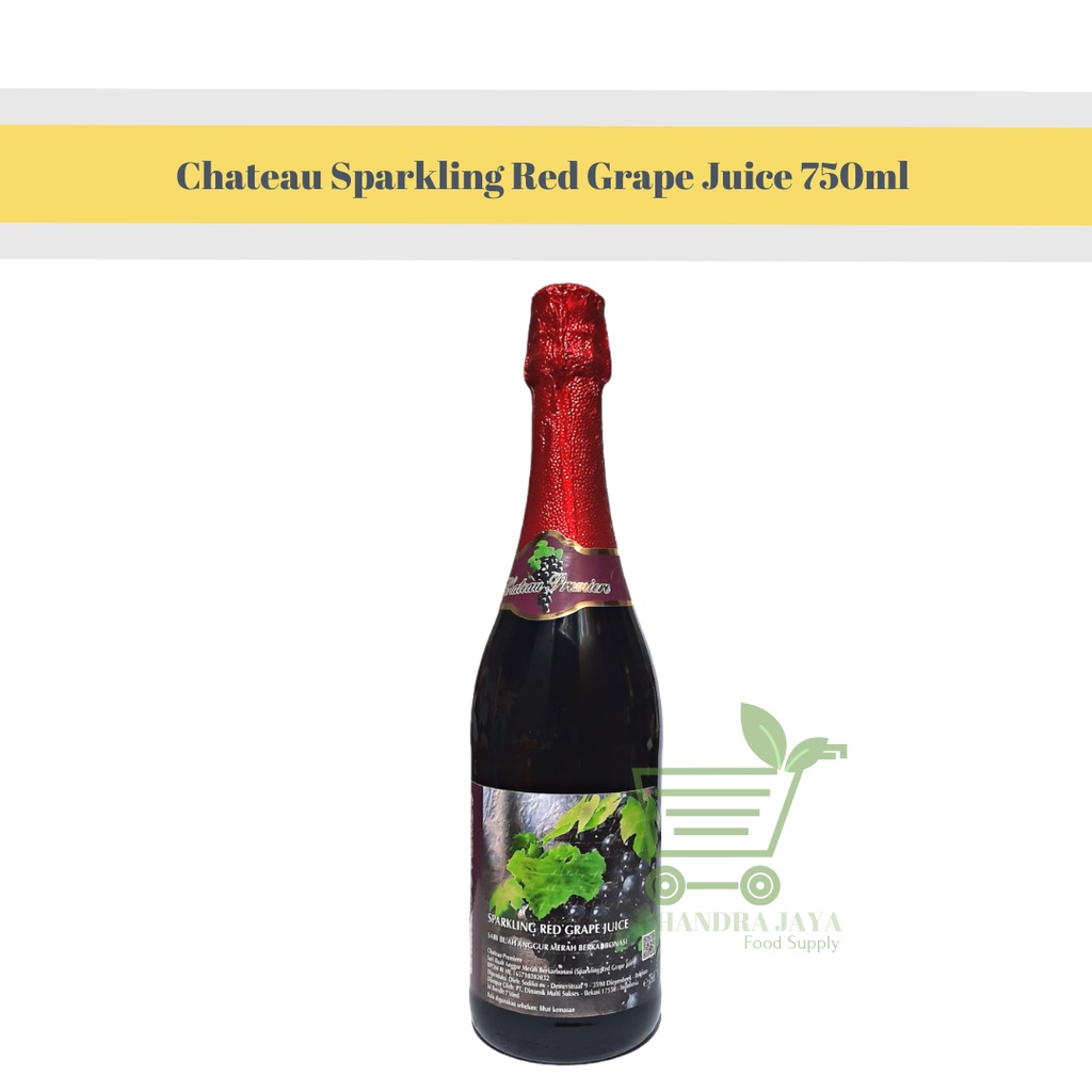 Jual Chateau Sparkling Red Grape Juice -750ml Sparkling Jus Anggur ...