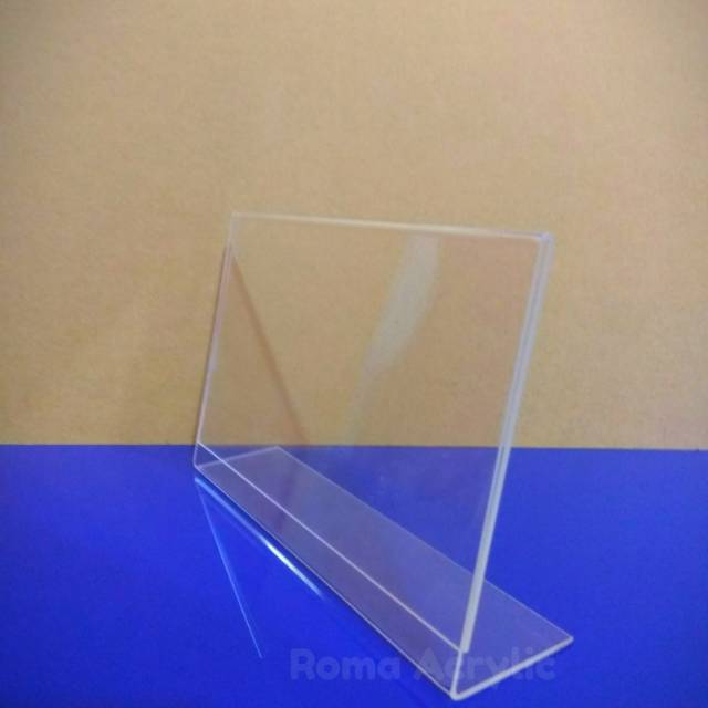 Jual Display brosur akrilik A4 L landscape - Akrilik tempat brosur ...