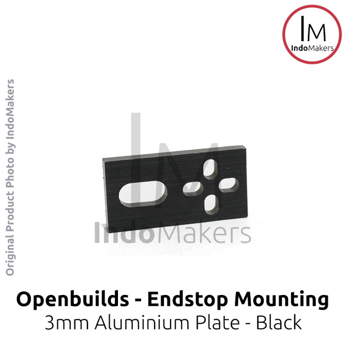 Jual OpenBuilds Limit Switch Mount Aluminium Plate 32 x 15 Tebal 3mm ...