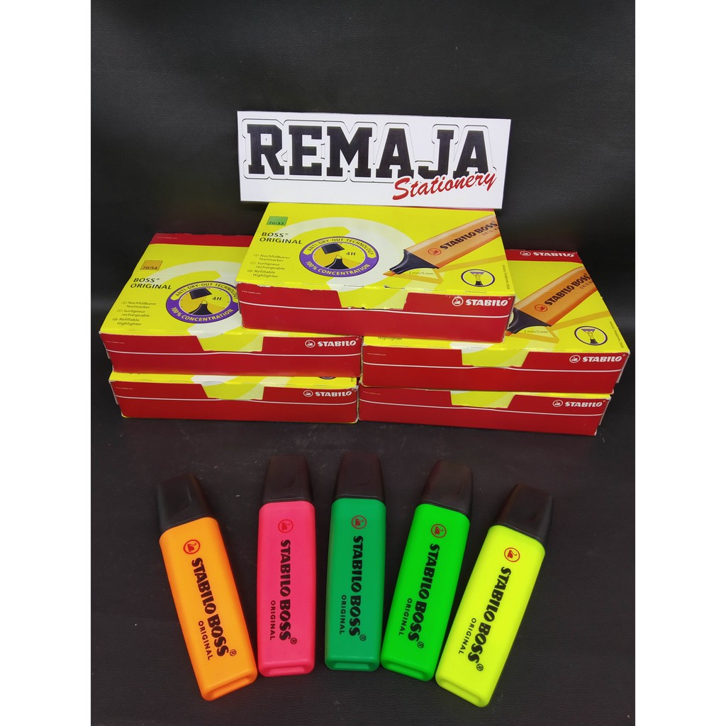 Jual Stabilo Boss per biji | Shopee Indonesia