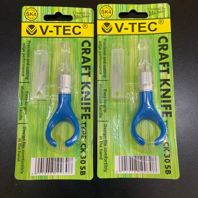 Jual V-TEC Art Knife Pen-Type Cutter Craft Knife Ck 20 Ck 30 Ck 40 Sb ...