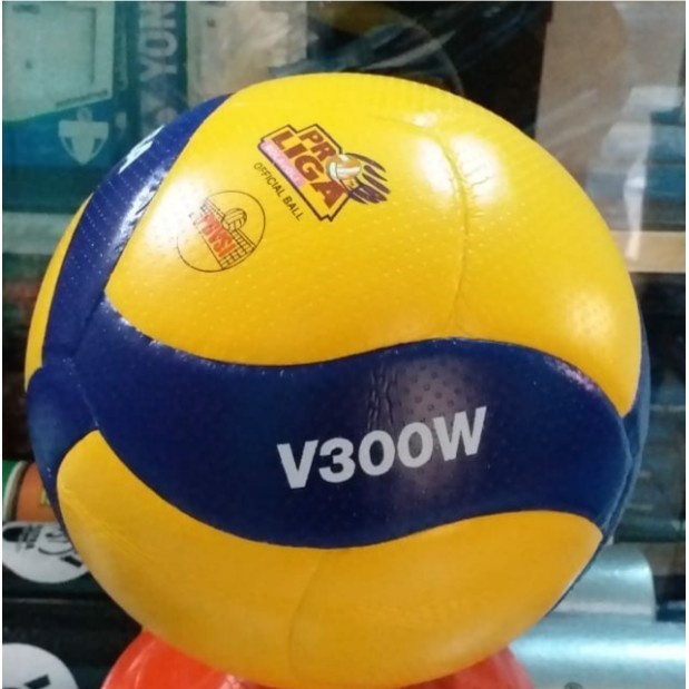 Jual BOLA VOLLEY /VOLLY /VOLY V300W - V 300 W GRADE ORI TEBAL EMPUK ...
