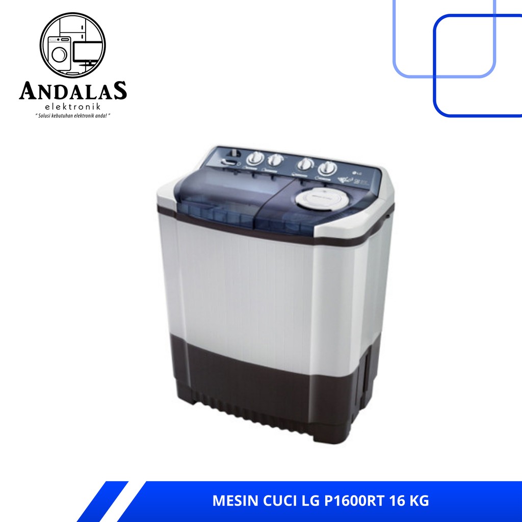 Jual MESIN CUCI LG P1600RT TWIN TUB MESIN CUCI 2 TABUNG KAPASITAS 16 KG ...