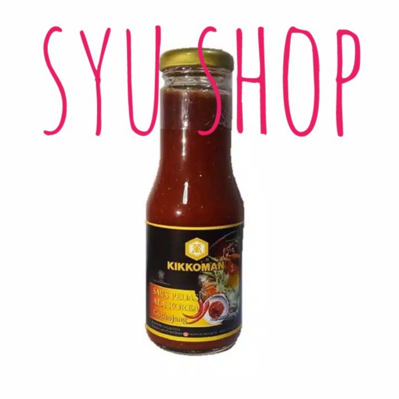 Jual kikkoman gochujang 300 gr saus saos pasta cabai korea | Shopee ...