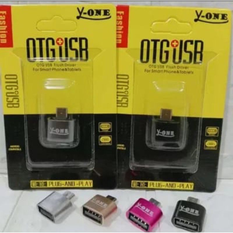 Jual OTG Besi y-one Micro/type C | Shopee Indonesia