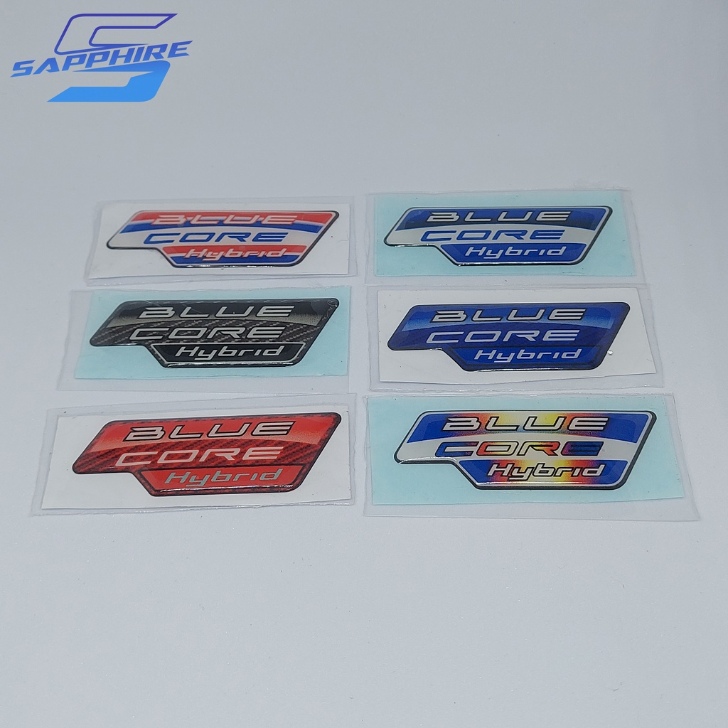 Jual Sticker Blue Core Hybrid Timbul Stiker BLUECORE HYBRID Timbul | Shopee Indonesia