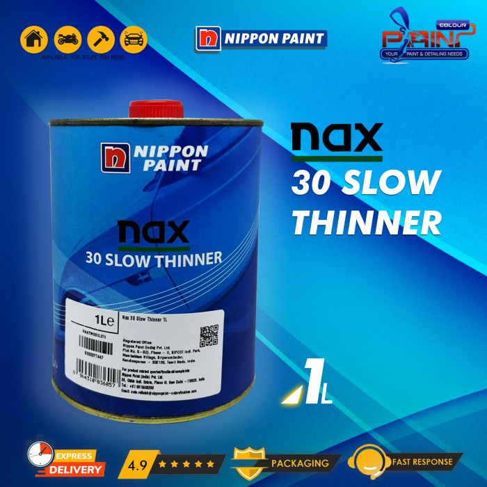 Jual Nippon Paint NAX 30 Slow Thinner 1 Liter | Shopee Indonesia