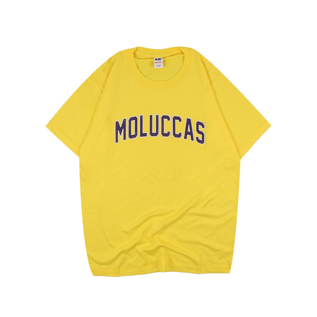 Jual T-Shirt Moluccas Yellow PREMIUM COMBED | Shopee Indonesia