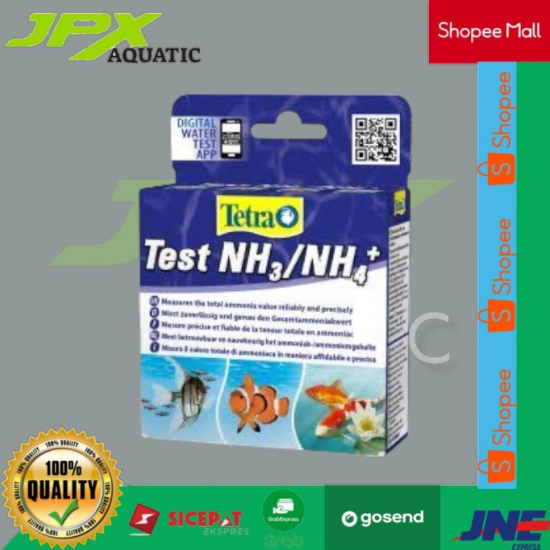 Jual TETRA TEST NH3 / NH4 AMMONIA / NH3 / NH4 / TES AMONIA / PENGECEK ...
