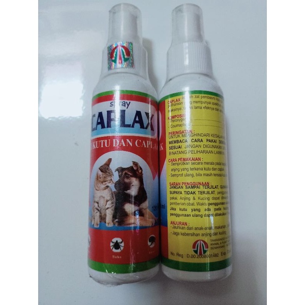 Jual Caplax Spray 120 ml - Obat Kutu pada Anjing dan Kucing | Shopee ...