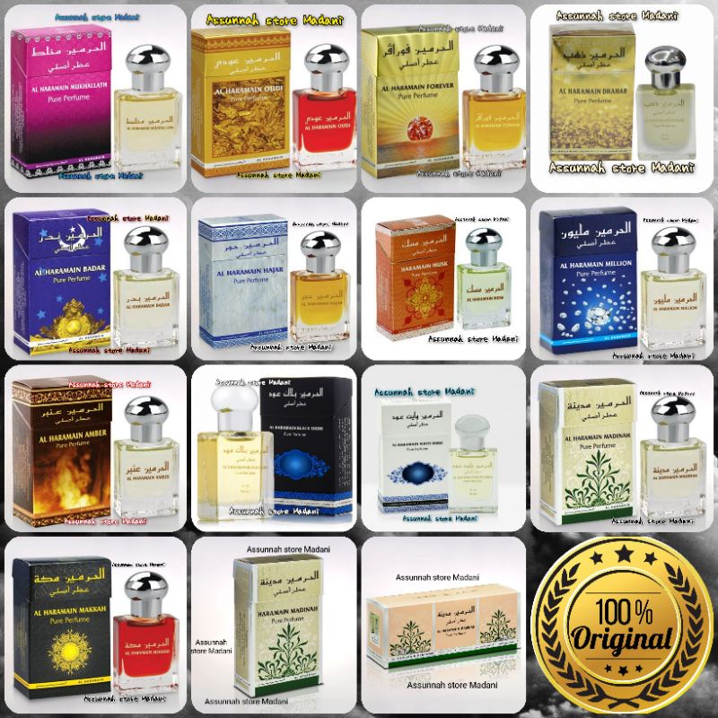 Jual Parfum Al Haramain 15ml Original guarantee original From UAE Al ...