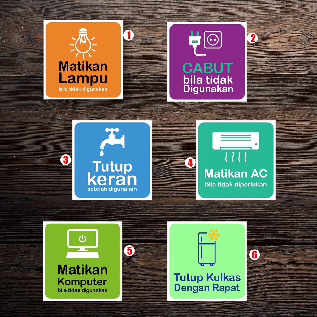 Jual Sticker Waterproof Hemat Energi | Shopee Indonesia