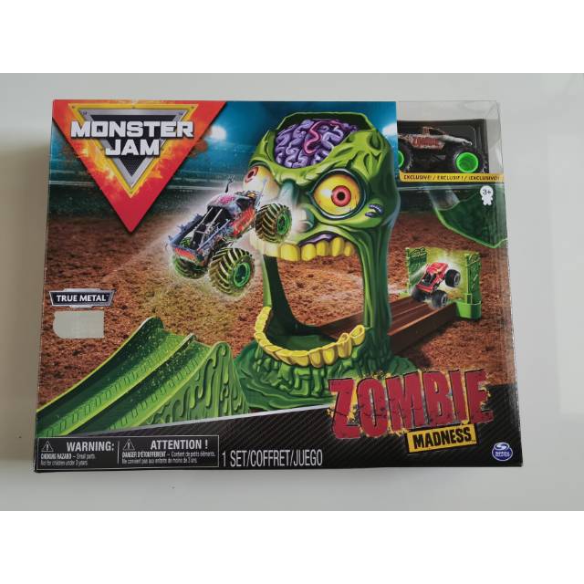 Jual Hot Wheels Zombie Madness Monster Jam Track set spin master ...