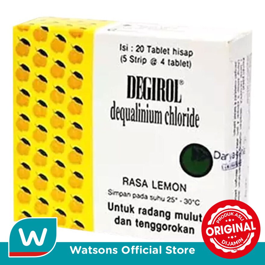 Jual Degirol Lozenges 20's (Box) | Shopee Indonesia