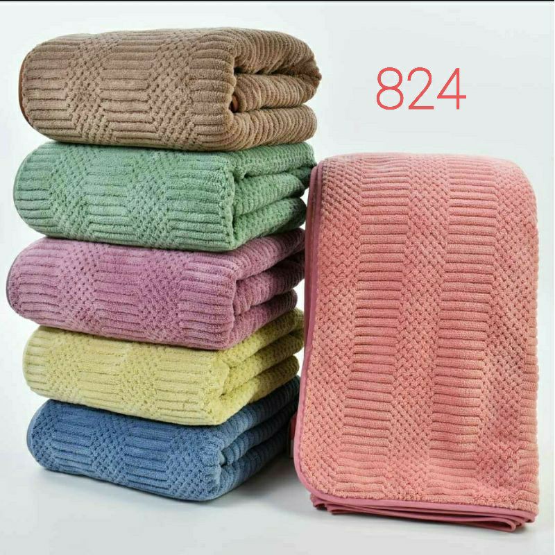 Jual Handuk Microfiber 70 x 140 (824) | Shopee Indonesia