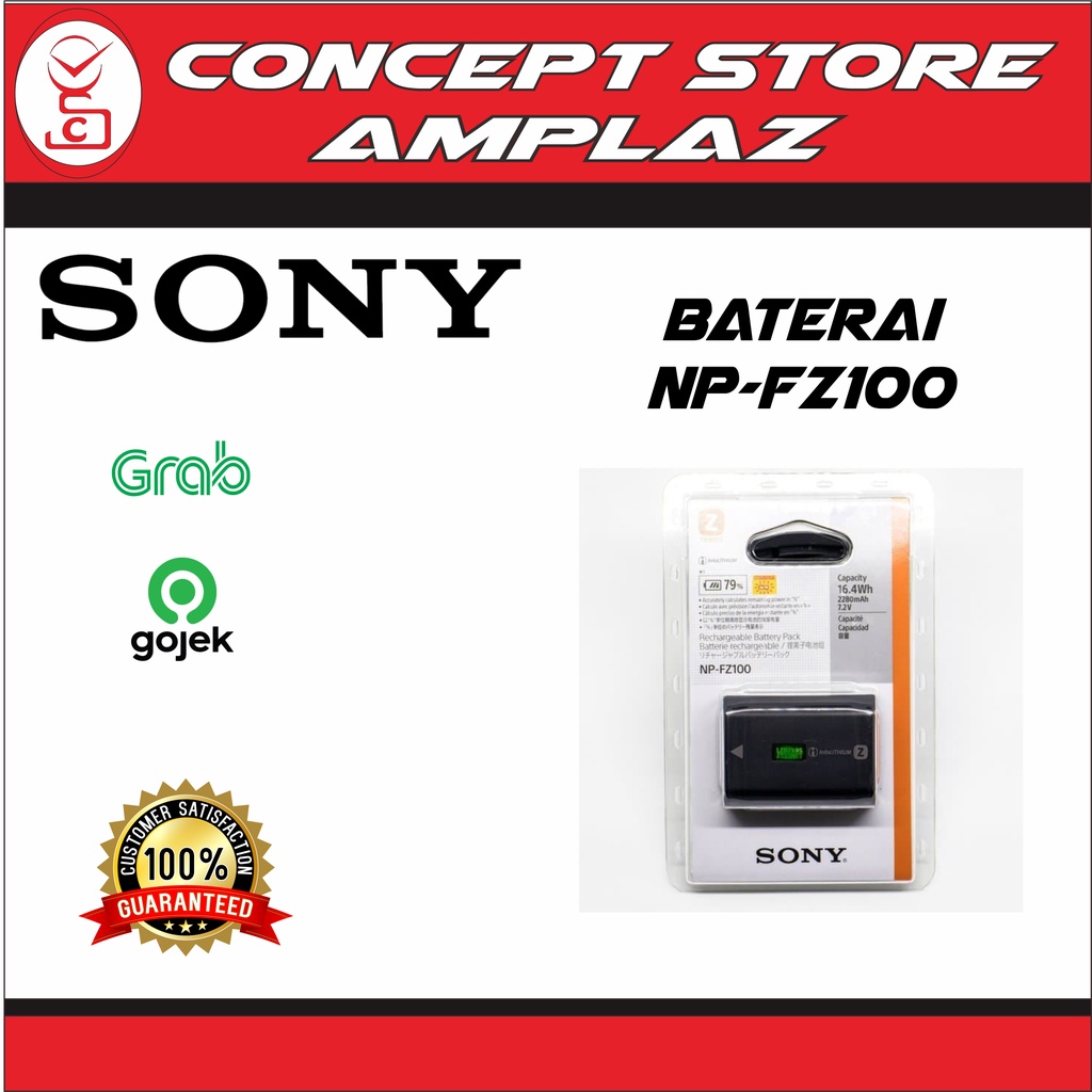 Jual Sony NP FZ100 Battery For Sony A7III A7RIII A9 HITAM ORIGINAL | Shopee Indonesia