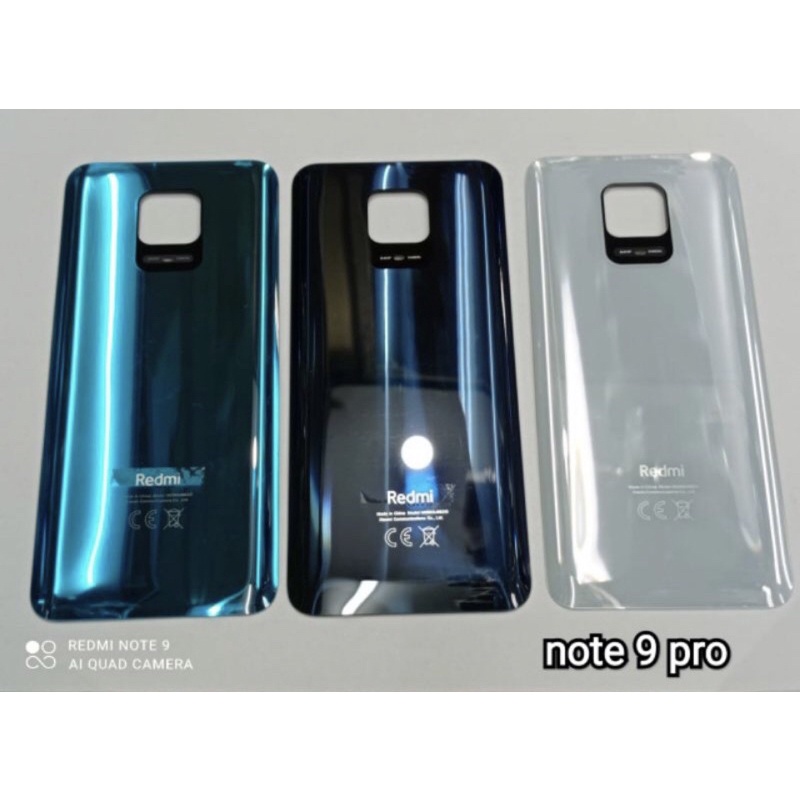 Jual Backdoor Back Casing Tutup Baterai Xiaomi Redmi Note 9 Pro ...