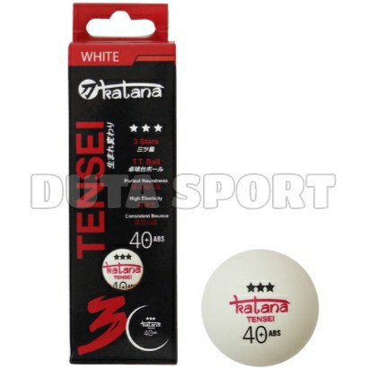 Jual Bola Tenis Meja Pingpong KATANA 3-Star Isi 3 Original | Shopee Indonesia
