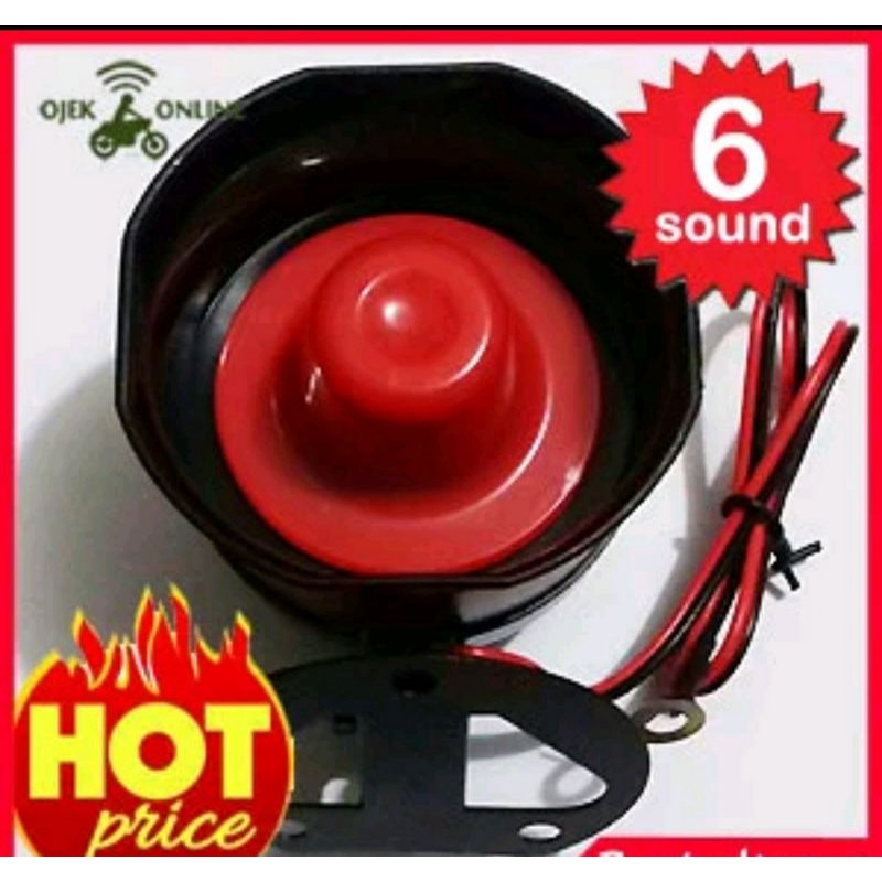 Jual Toa Alarm Mobil 6 Suara | Shopee Indonesia
