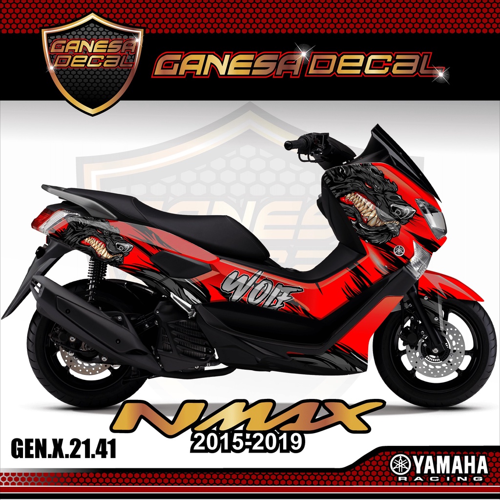 Jual Decal Sticker Yamaha Nmax 155 Old Fullbody 2015-2019 Dekal Stiker ...