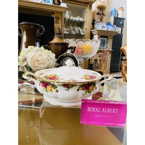 Jual Royal Albert / Old Country Roses / Sup Turren / Wadah Saji ...