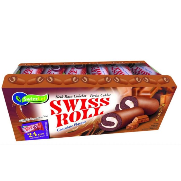 Jual SWIZZLEF SWISS ROLL MALAYSIA ISI 24 PCS | Shopee Indonesia