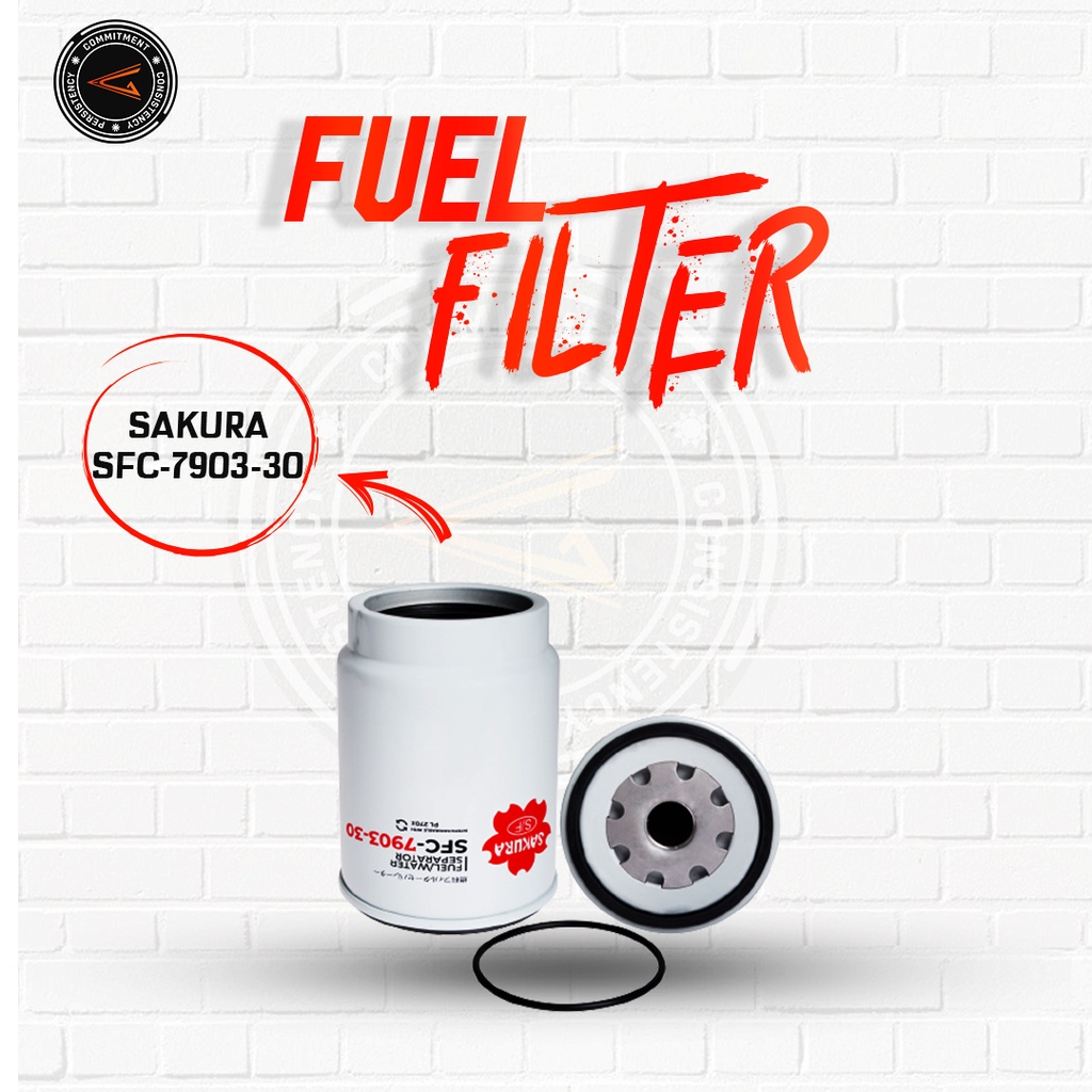 Jual Sakura Fuel Filter SFC-7903-30 / SFC790330 / Sakura Filter Oli ...