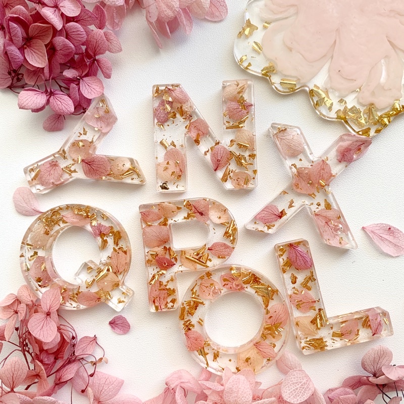 Jual Resin Keychain Floral / Gantungan Kunci Resin Bunga | Shopee Indonesia