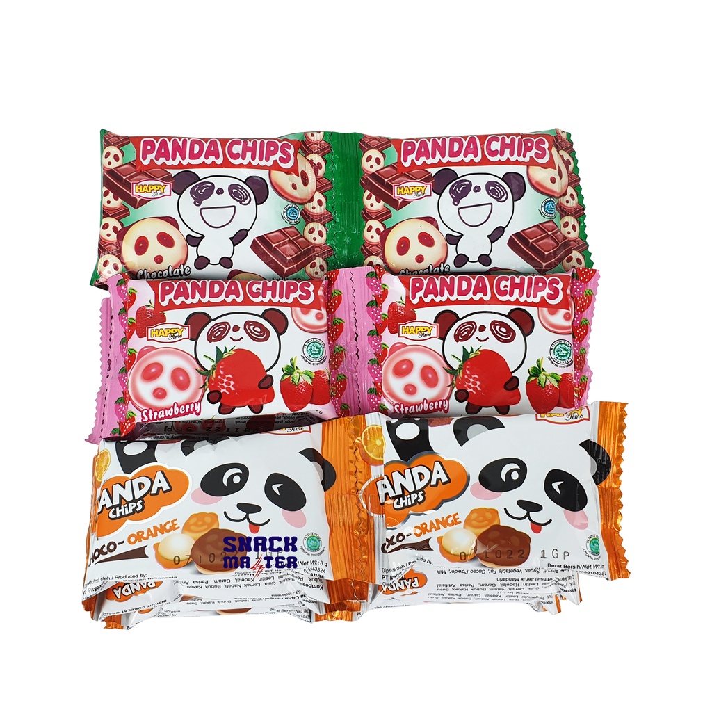 Jual Happy Time Panda Chips - Netto 10bks x 8 gr | Shopee Indonesia