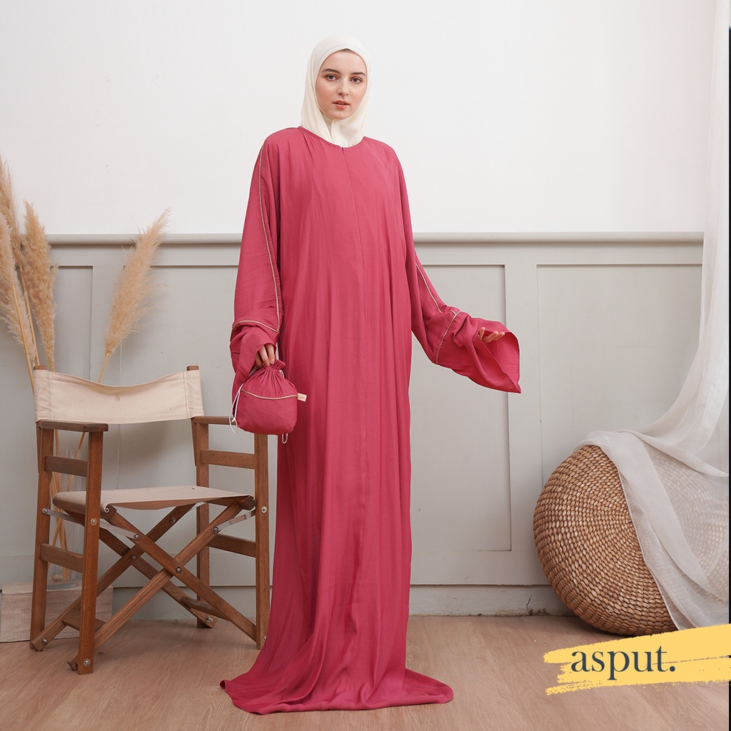 Jual ASPUT - Sadiya Perwinkle Mukena Abaya Premium by Intan Fahilla ...