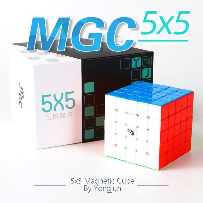 Jual Magic Cube 5x5 YJ Yong Jun MGC 5x5 M Magnetic 5x5x5 Puzzle Kubus ...