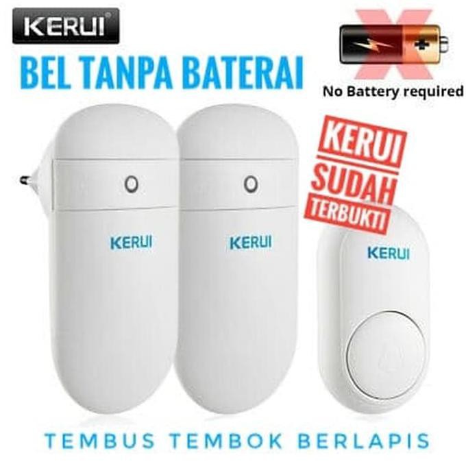 Jual Supplier bel rumah suara besar ☞ Bel Rumah Wireless KERUI M518 ...