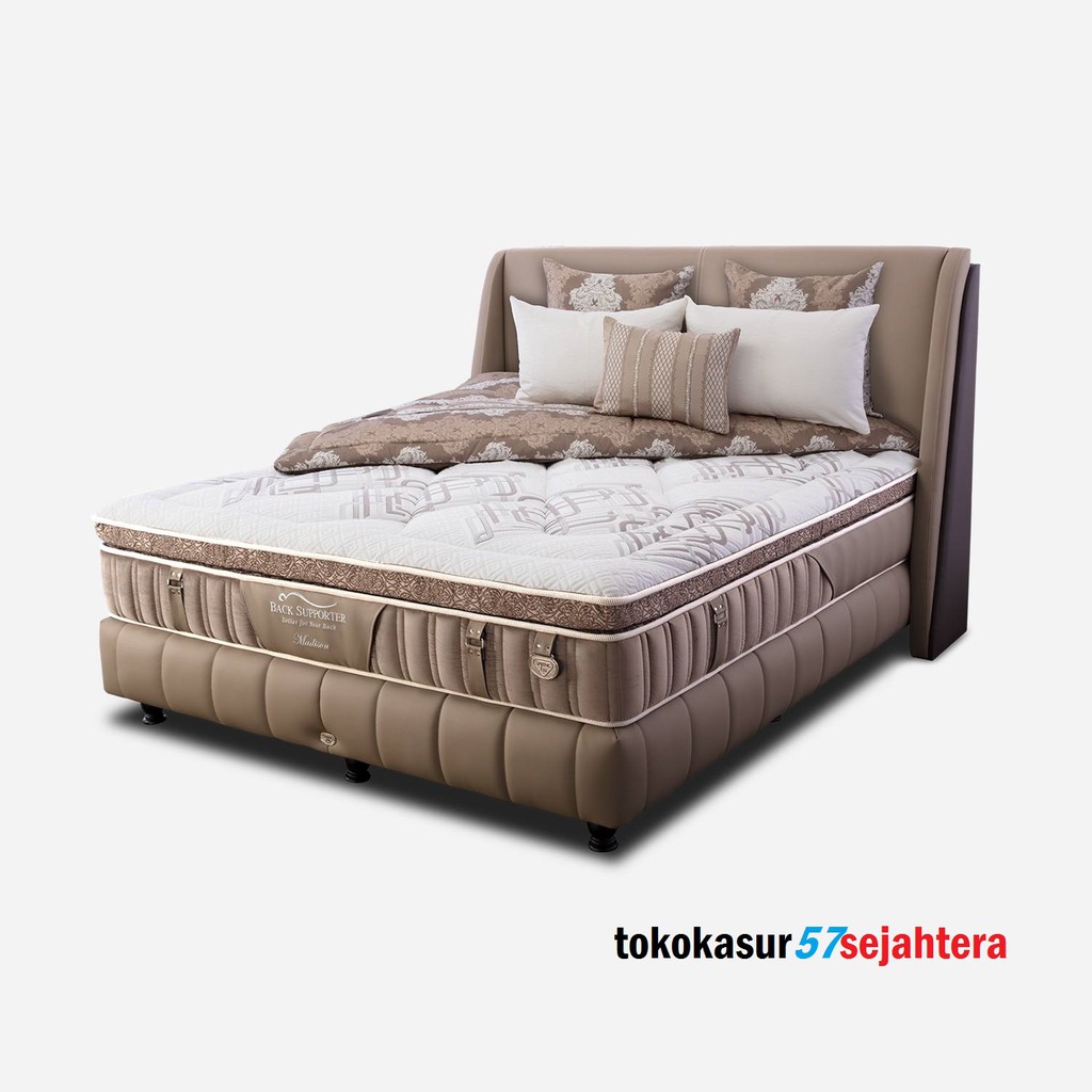 Jual Kasur Springbed Spring Air type New Madison (Full Set) | Shopee ...