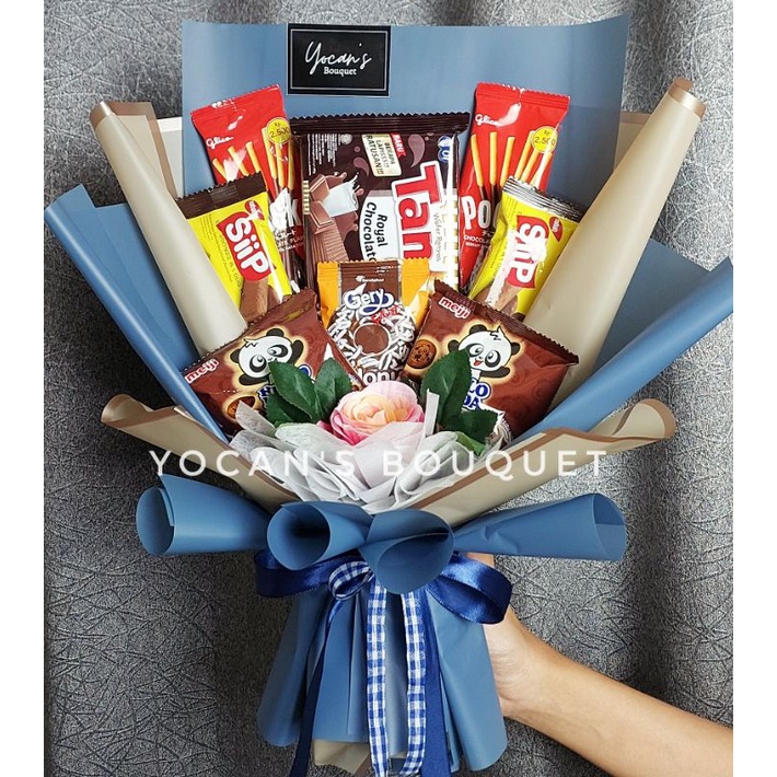Jual Snack Bouquet snack buket hadiah ulang tahun hadiah wisuda buket ...