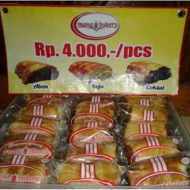 Jual Mana Bakery Roti Lembut Halal (HANYA UNTUK JABODETABEK) | Shopee ...