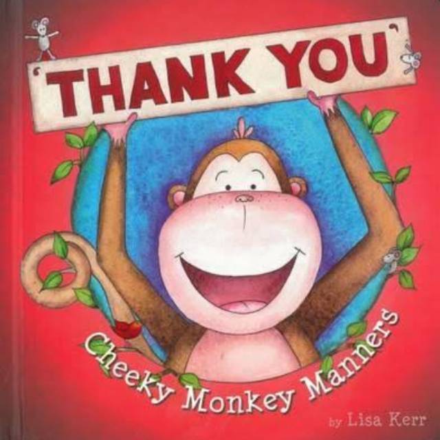 Jual Cheeky Monkey Manners : Thank You | Shopee Indonesia