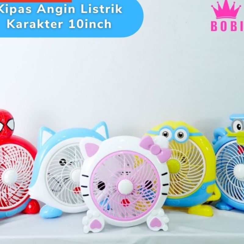 Jual Kipas angin listrik karakter 10inch | Shopee Indonesia