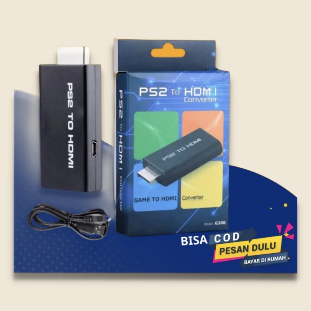 Jual Convertor Hdmi Ps2 Converter Ps2 Konverter Ps2 Convertor Ps2 Ps3 ...