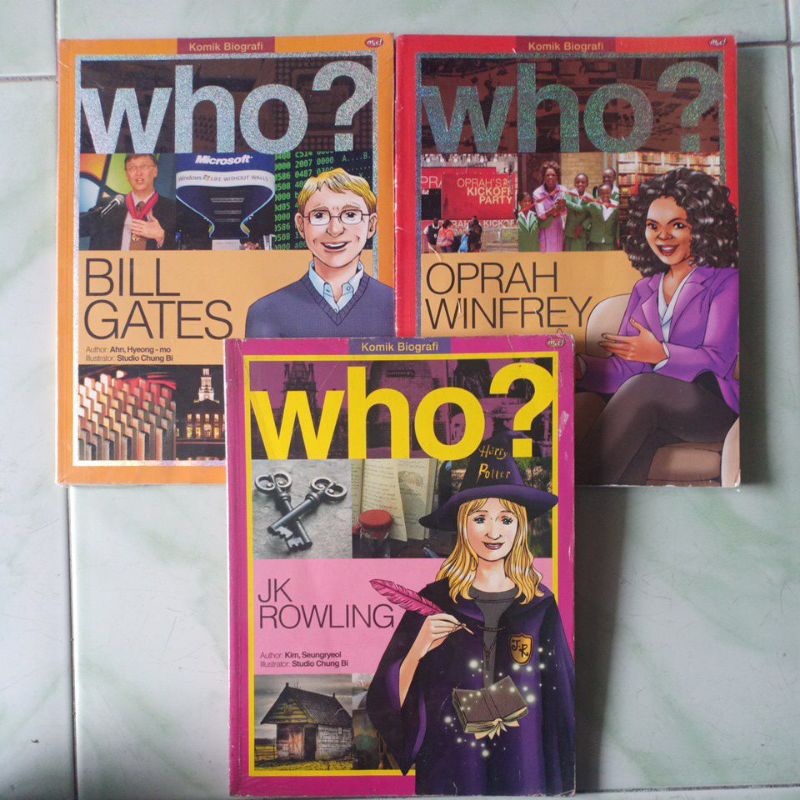 Jual BUKU KOMIK BIOGRAFI WHO? 3 SERI | Shopee Indonesia Jual BUKU KOMIK BIOGRAFI WHO? 3 SERI | Shopee Indonesia