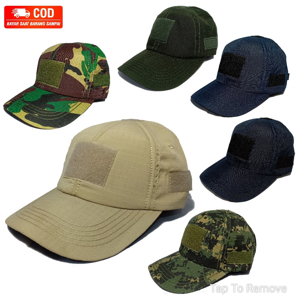 Jual TOPI LAPANGAN Topi Taktikal / Topi Tactical / Topi Komando / Topi ...