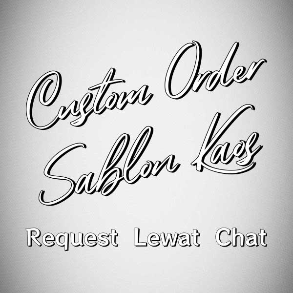 Jual Kaos Sablon Custom Model / Kaos Kostum Model Sesuai Request / Kaos ...