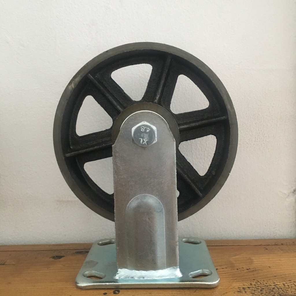 Jual RODA TROLLEY BESI CAST IRON 6 INCH MATI PER PCS | Shopee Indonesia