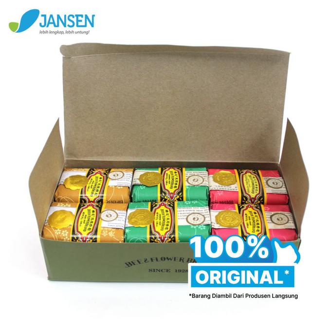 Jual Bee & Flower Sabun Mandi All Varian 81 gr (12 Pcs) | Shopee Indonesia